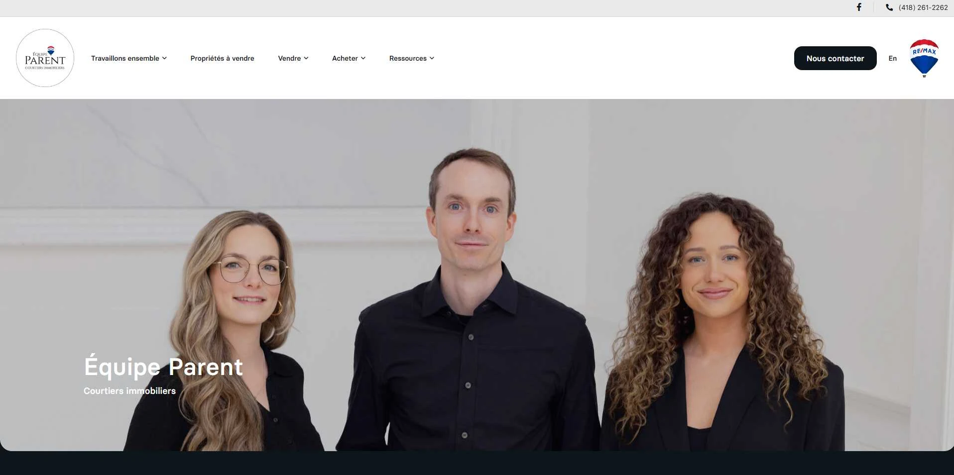 Real Estate Broker Québec – Team Parent RE/MAX
